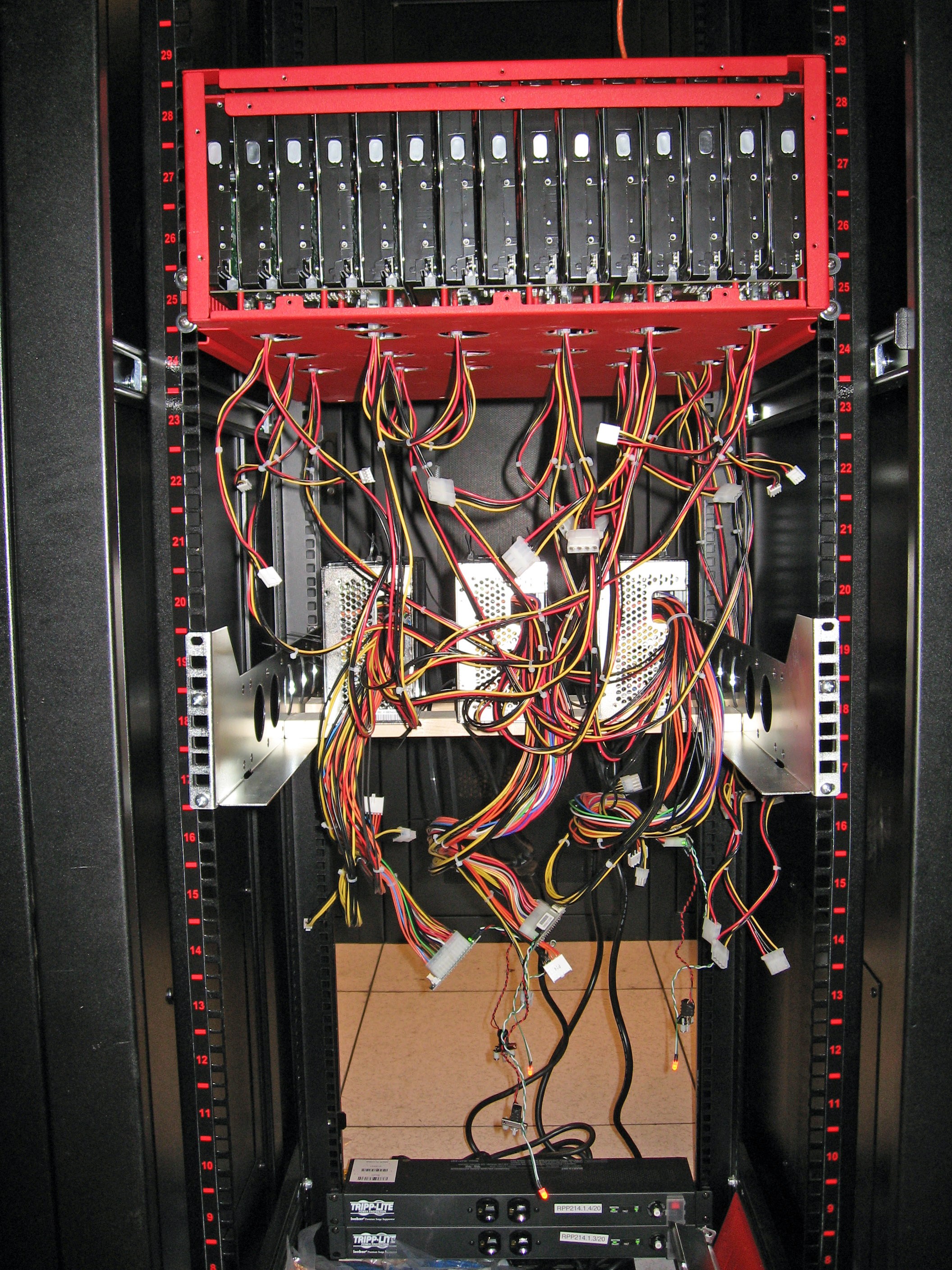 Debugging the Backblaze Red Pods