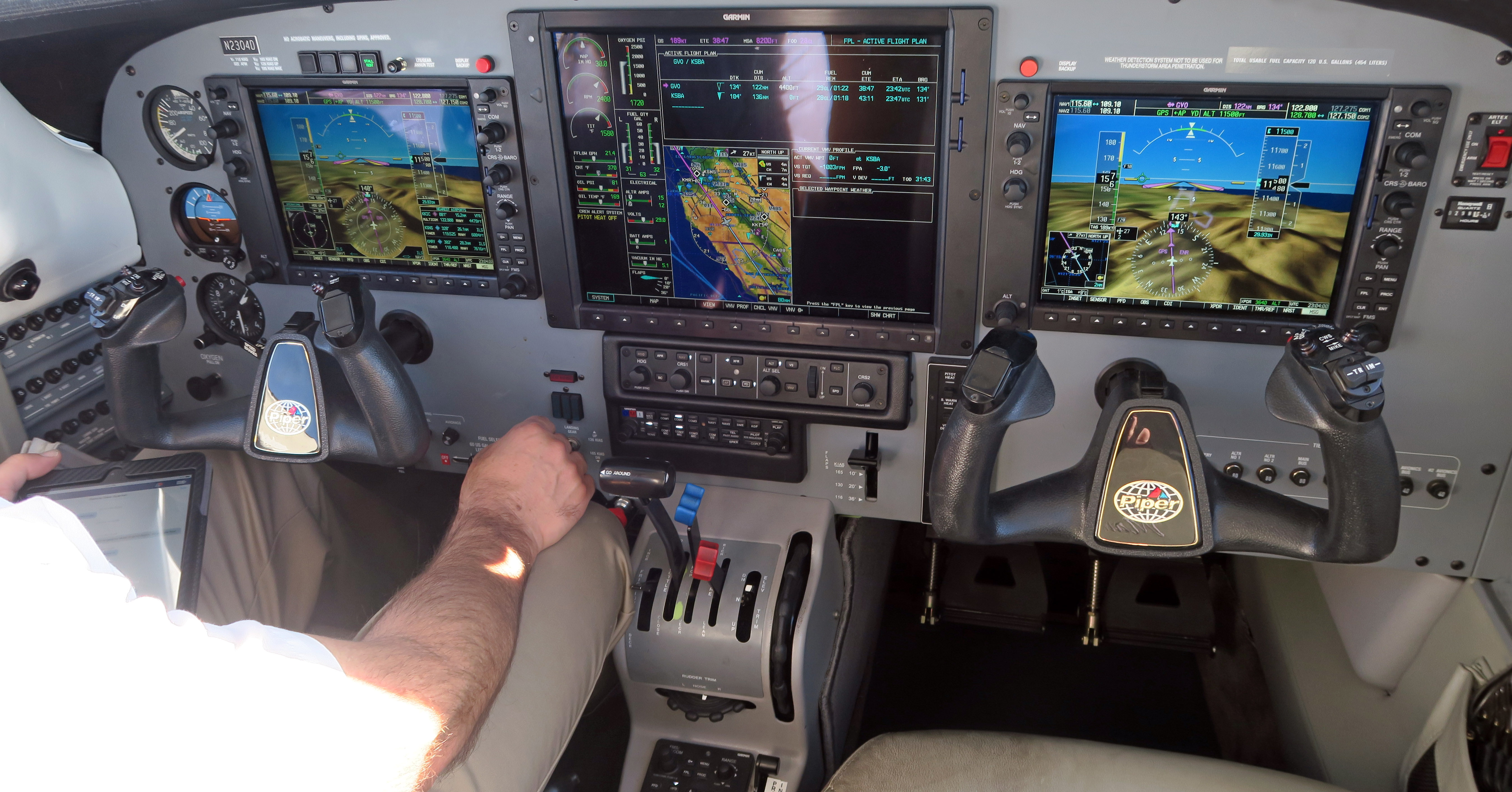 2014 Chartered Airplane - GaryAir Piper Matrix PA-46R-350T