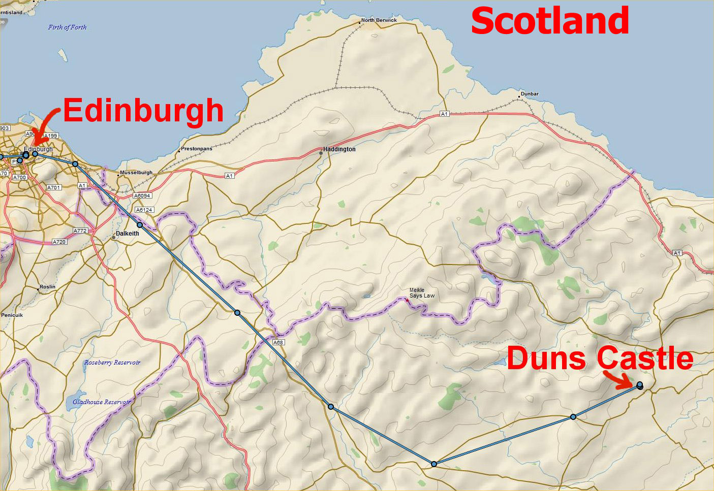 2015 Scotland Will MacDonald Birthday in Duns Castle