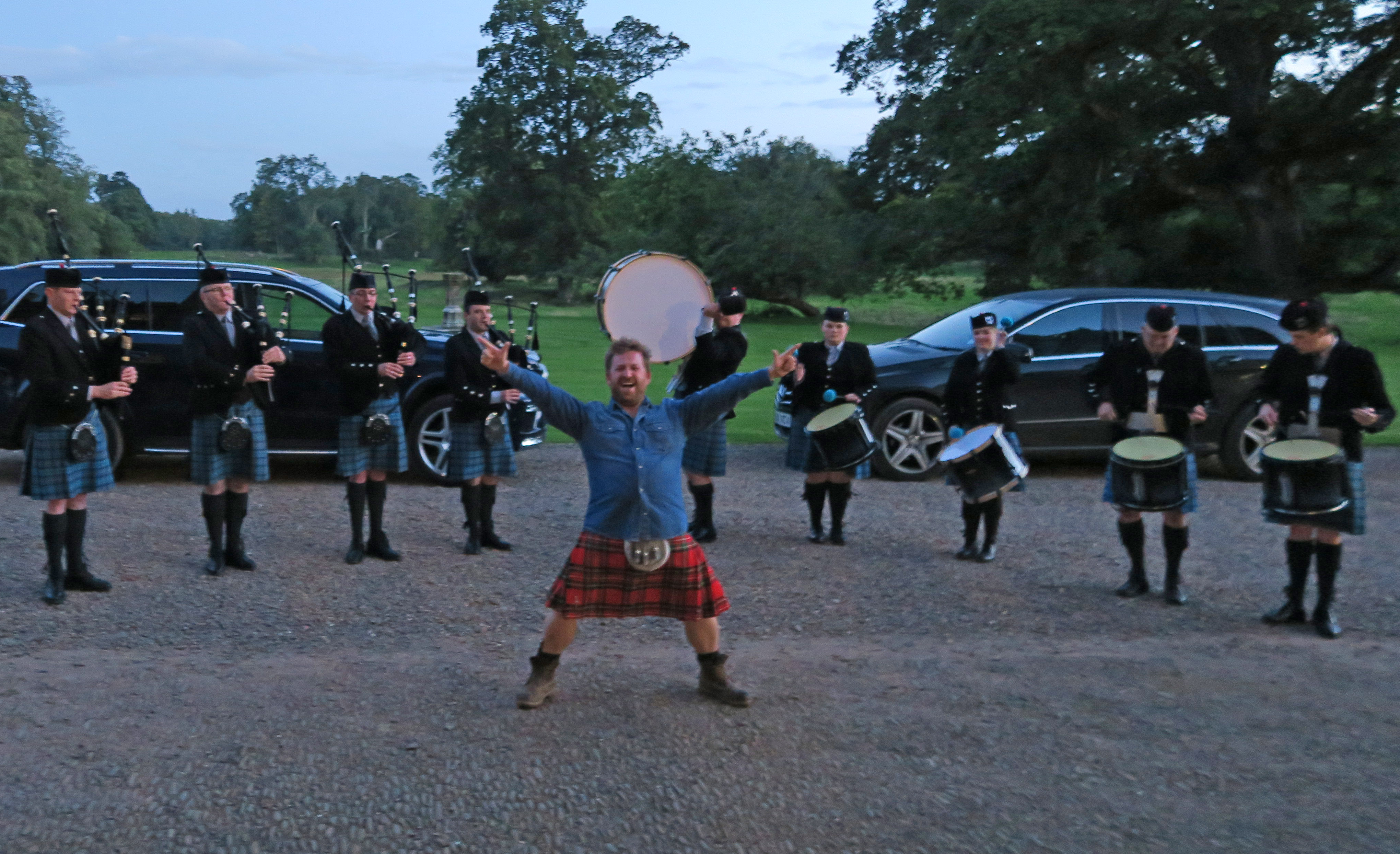 2015 Scotland Will MacDonald Birthday in Duns Castle