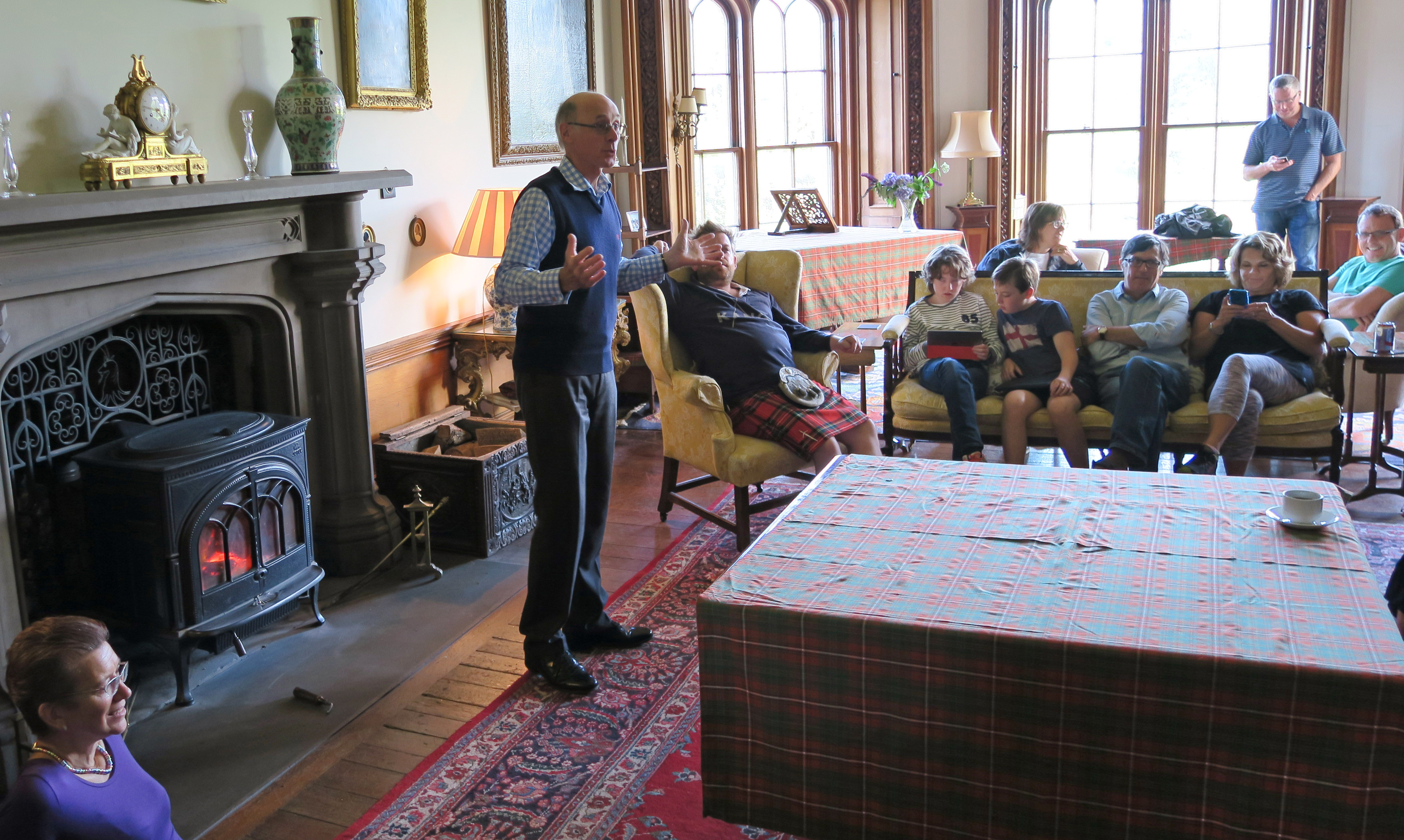 2015 Scotland Will MacDonald Birthday in Duns Castle