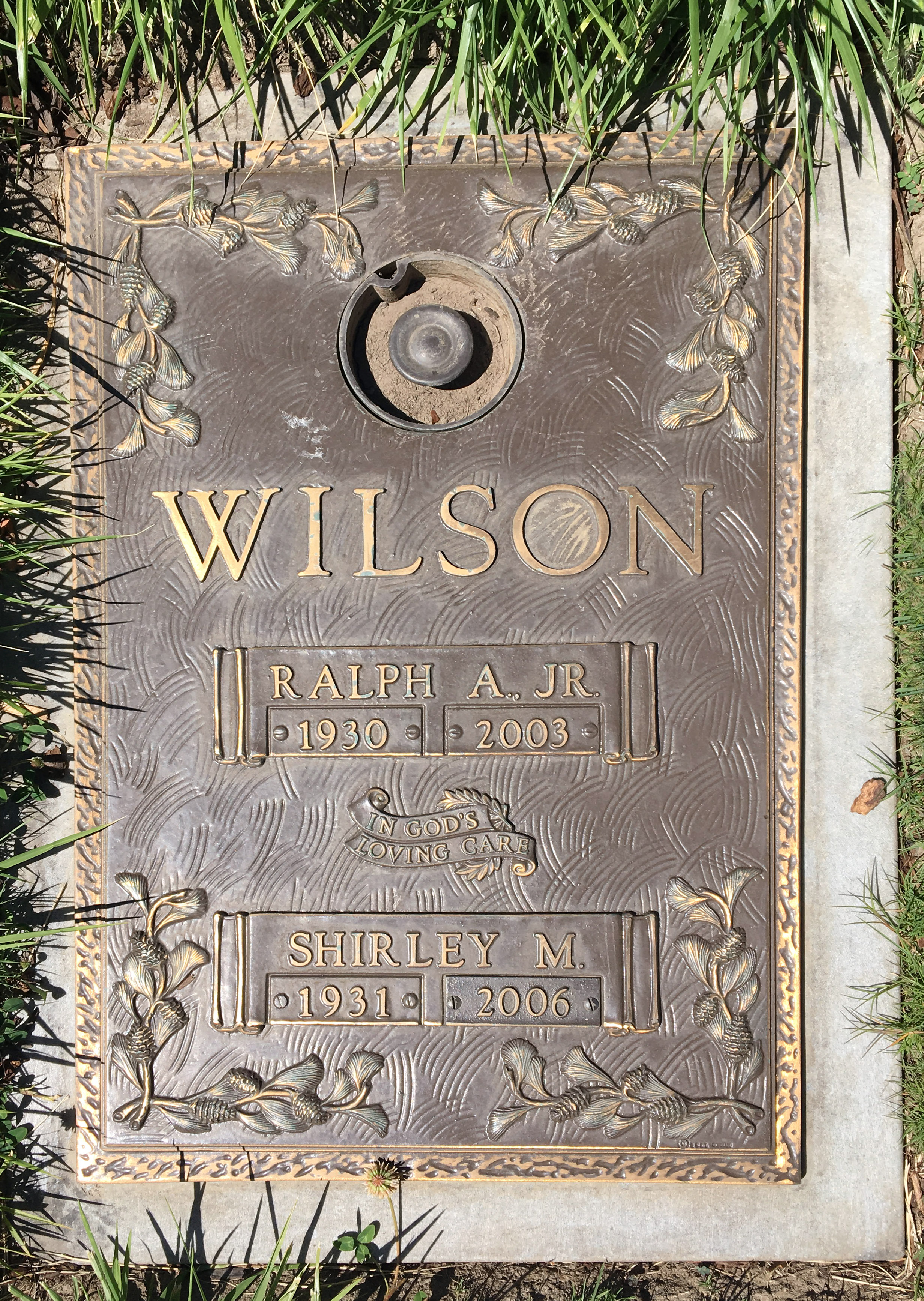 2018 Virginia Wilson Interment